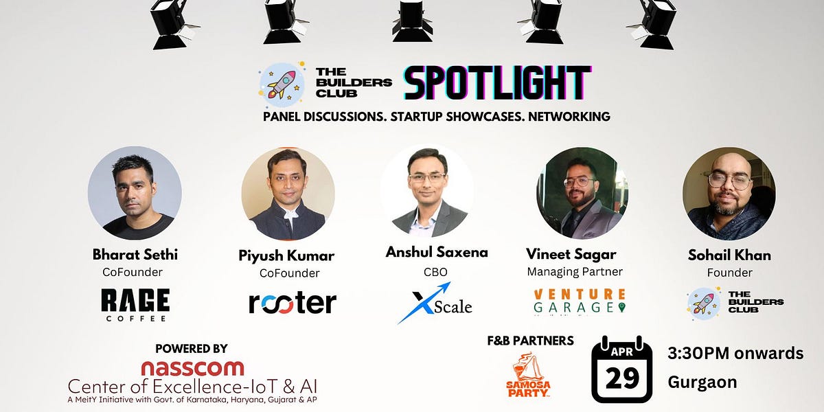 [EVENT] TBC & NASSCOM CoE present 'SPOTLIGHT' - #DelhiNCR