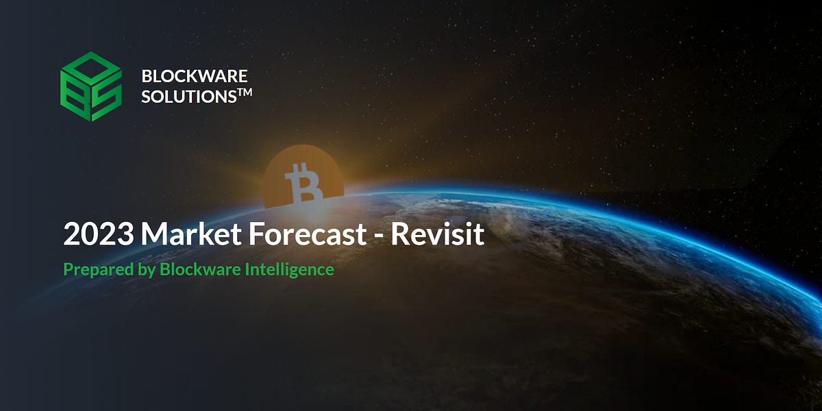 Blockware Intelligence 2023 Forecast - Revisited