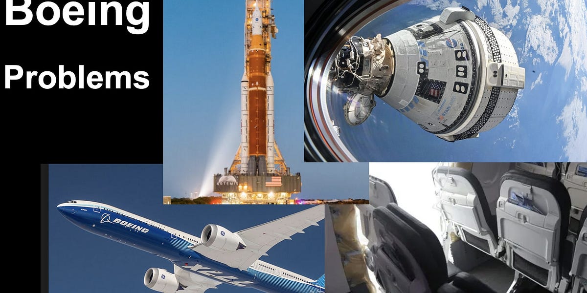 The Big List of Boeing Problems - by NextBigFuture