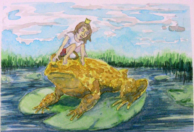 The Toad & the Mud Fairy - by Mouse - Fairytales & Folklore