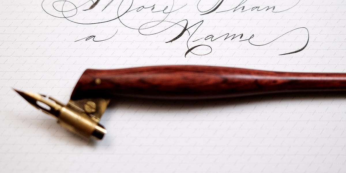 More Than a Name - by Robert J. P. Oberg - A Fading Thought