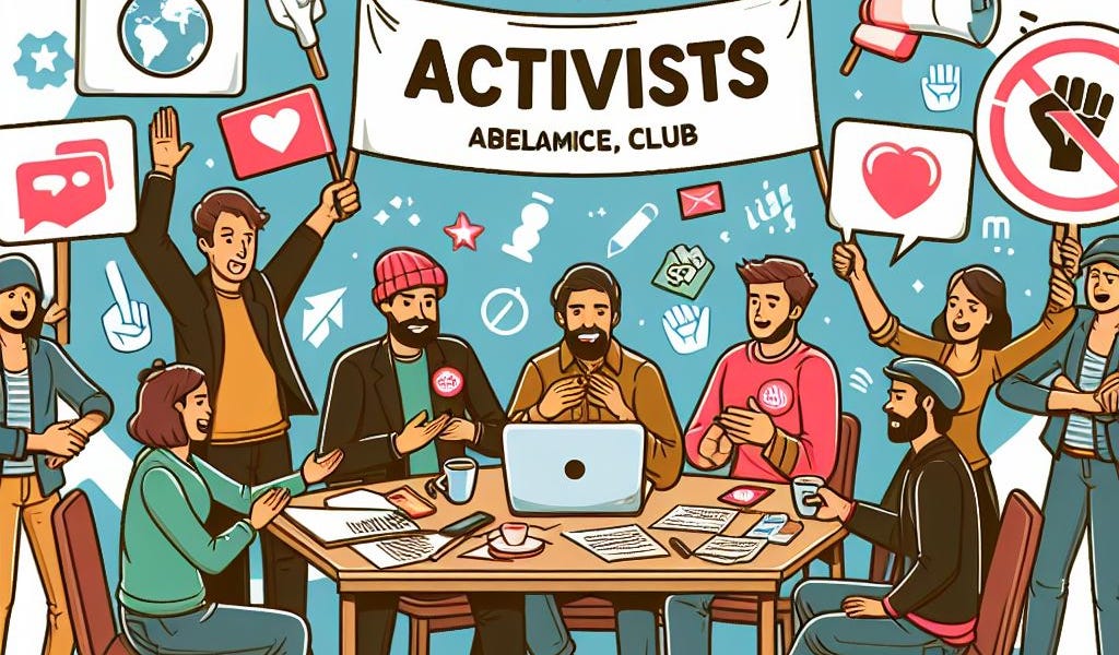 Activism is not a Social Club - by Jeremiah Johnson