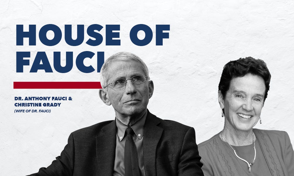 House of Fauci: How Dr. Christine Grady, aka Mrs. Fauci, Used Her NIH ...