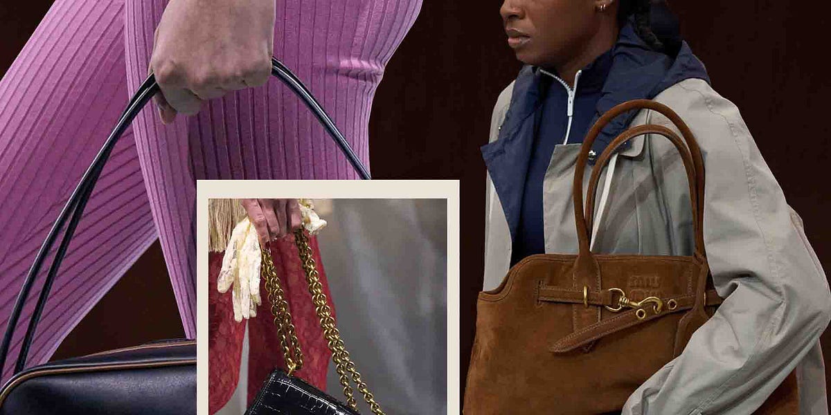 SS25 BAG TRENDS - Brunette from Wall Street