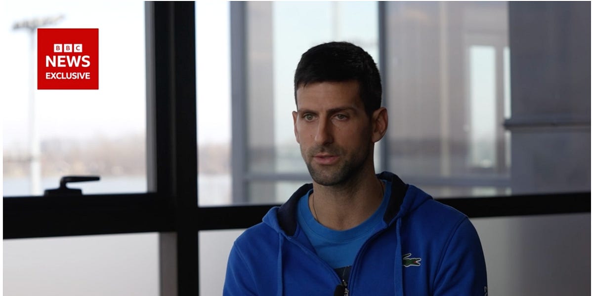 Novak Djokovic: Model of Stoic Virtue - by John Leake