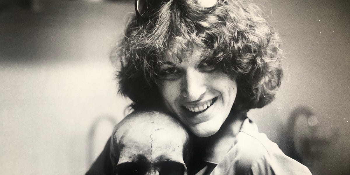 Romance Comes for Mr. Death - Joyce Wadler