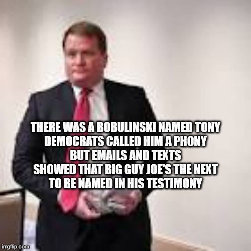 Remember Tony Bobulinski? He's Baaack