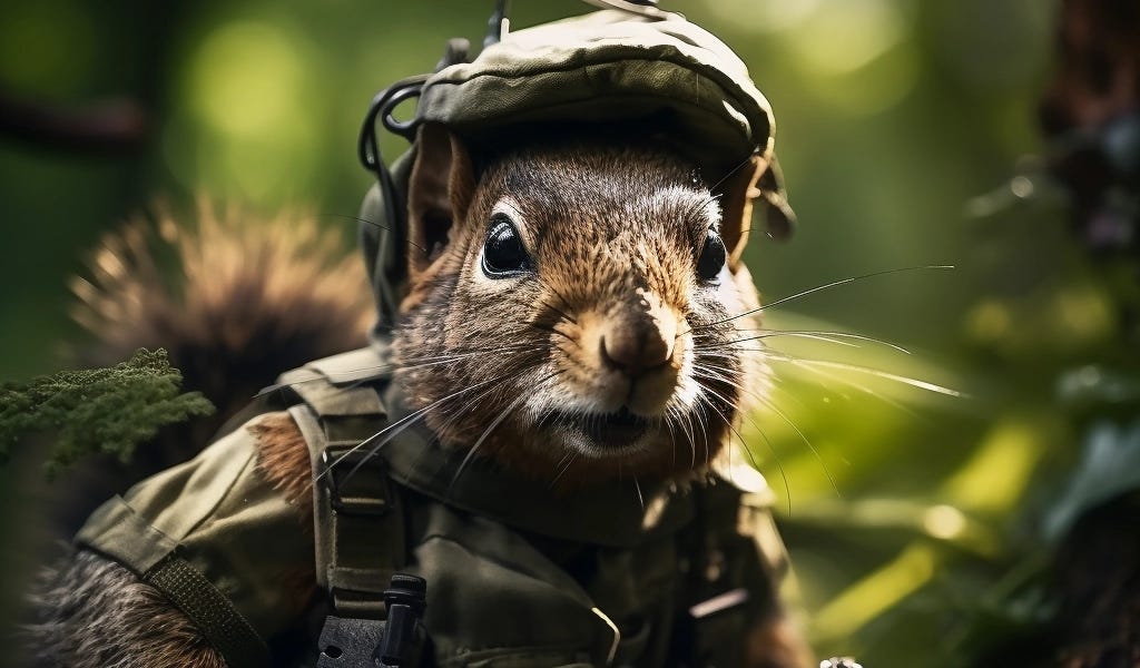Eyes on Stalks - by The Blind Squirrel