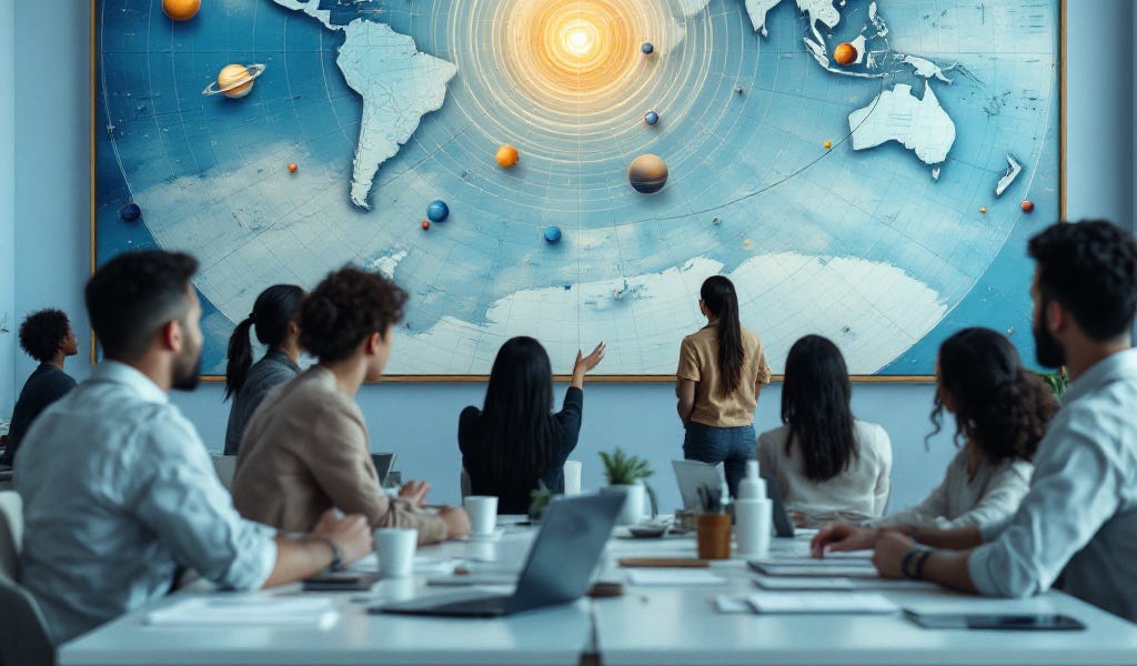 Gravity Maps: An Alternative to Org Charts