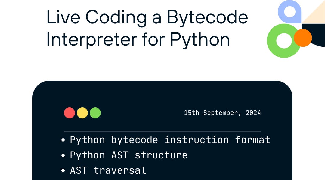 Live Session: Live Coding a Bytecode Interpreter for Python