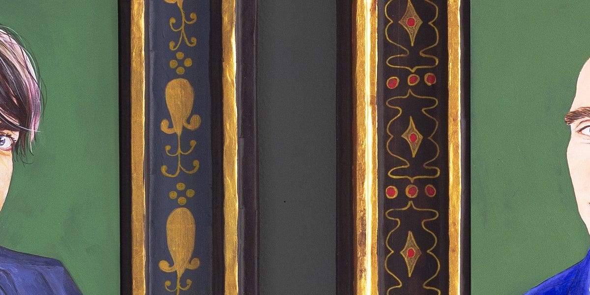 Inspired by History: Crafting Frames from Cardboard & Paper Mâché