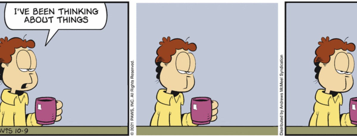 Garfield Minus Garfield is the perfect parody comic for today