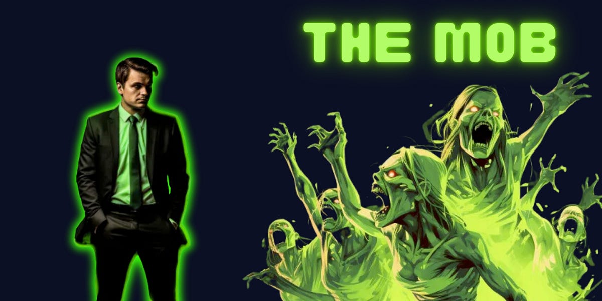 The Mob - by Karlyn Borysenko