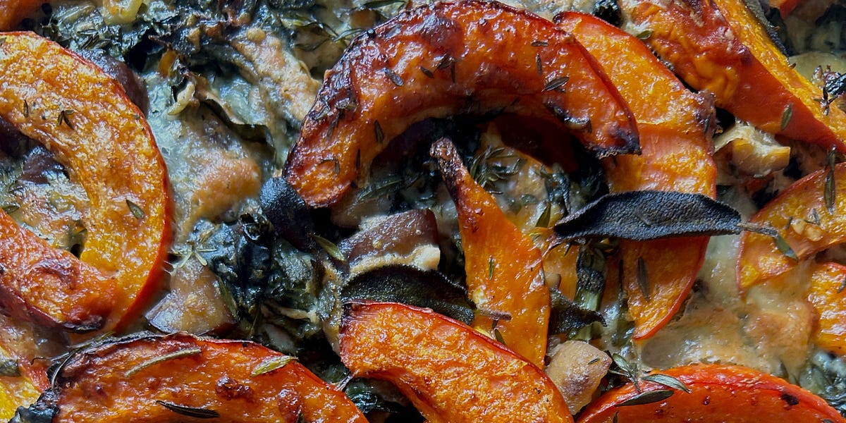 Squash and chestnut parmigiana - The Anna Jones Newsletter