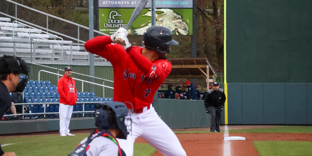 Red Sox prospect Matthew Lugo '100%' locked in during hot start, trying ...