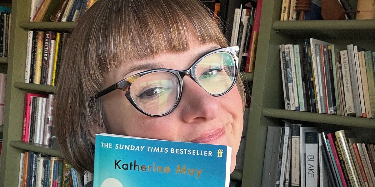 Enchantment paperback day! - The Clearing by Katherine May