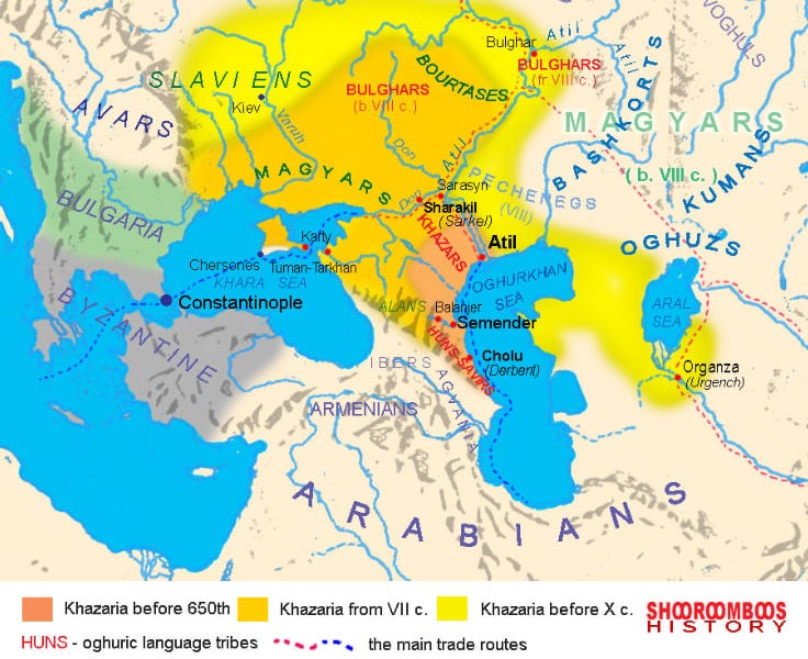 INDEX: Methodology of Historical Geography, finding Khazaria