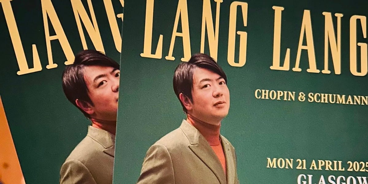 Lang Lang Glasgow Night: A Poetic Dialogue between Chopin and Schumann