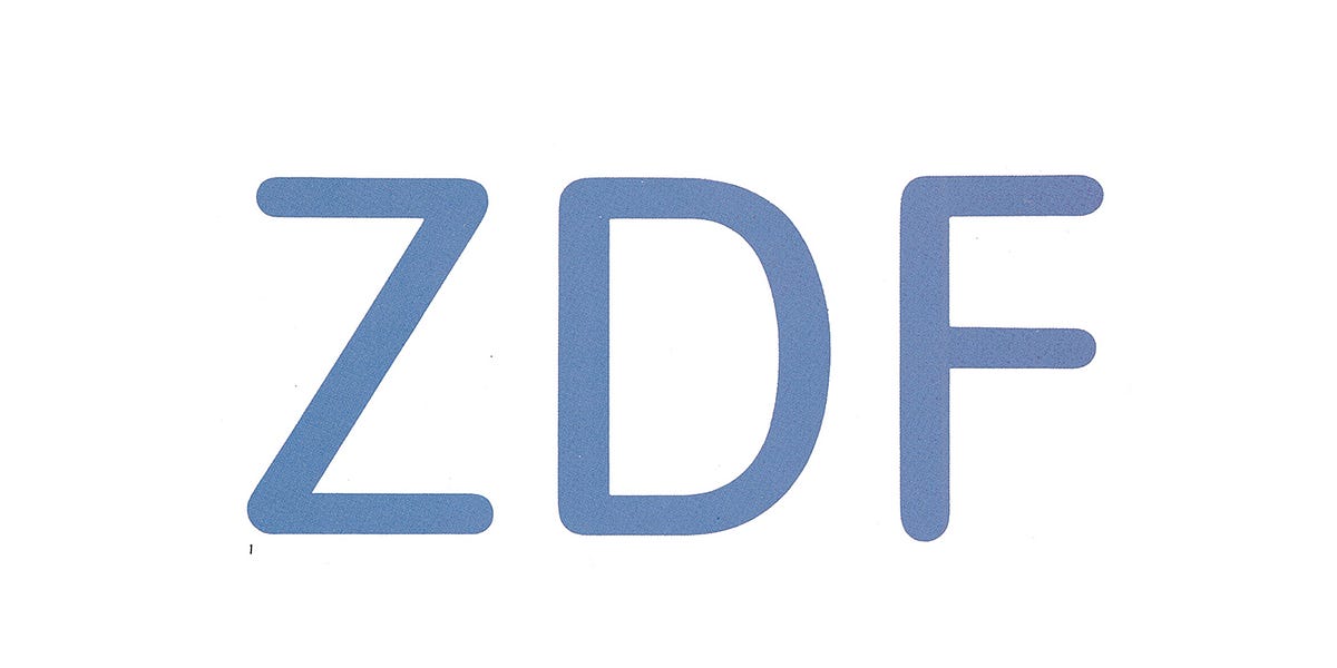 ZDF by Otl Aicher, 1973 – Logo Histories - by Richard Baird