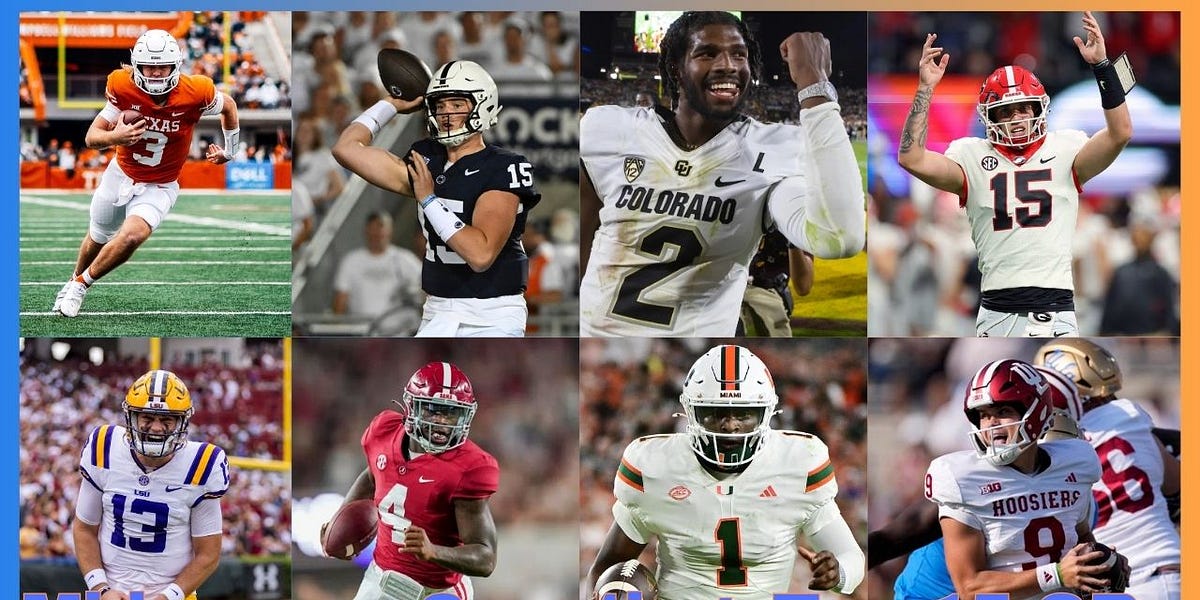 Top 15 2025 College Quarterbacks (Midseason Scouting)