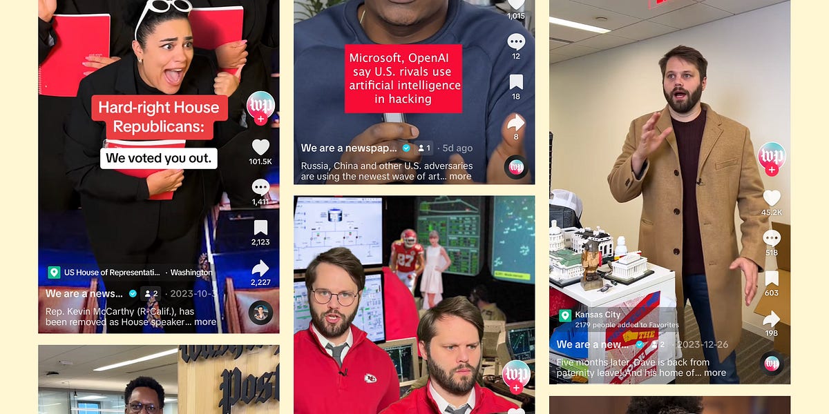 Inside The Washington Post TikTok Multiverse
