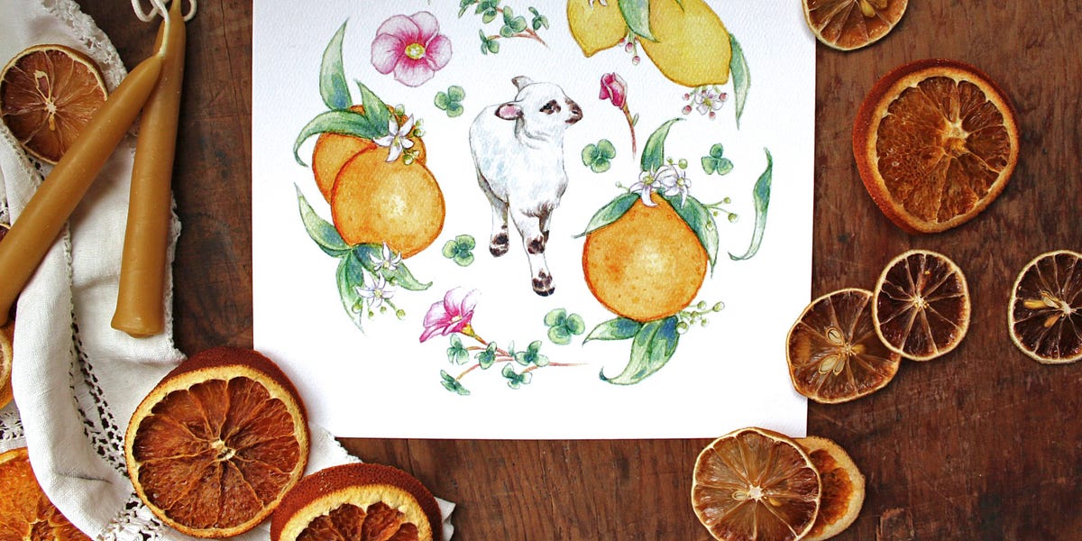 The Lamb shall soon stand / White as a shout against the sky: / His ...