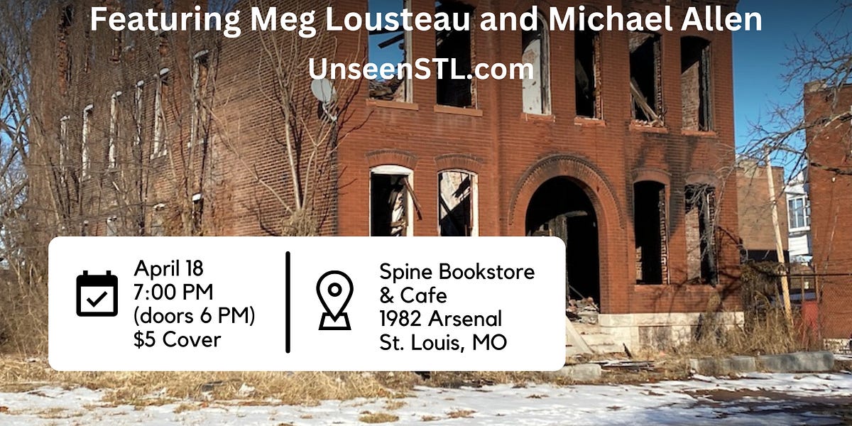 Unseen STL History Talks: April 2024 - by Jackie Dana