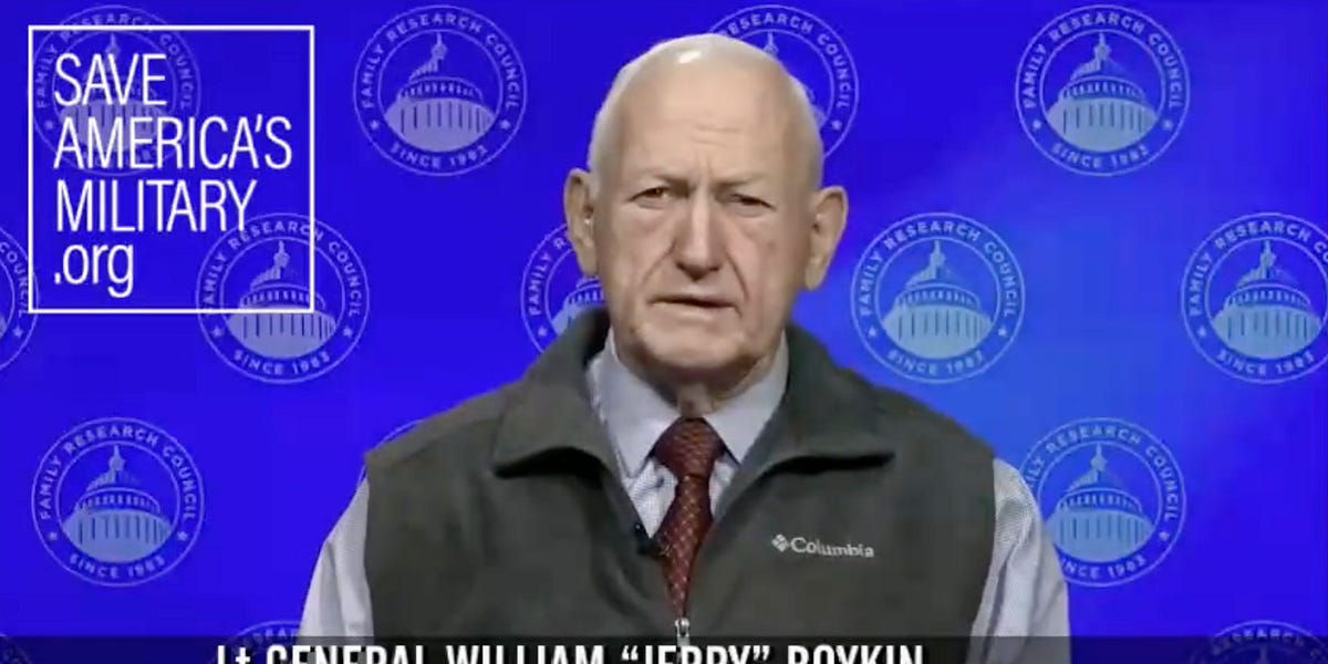 Lt Gen WILLIAM “JERRY” BOYKIN - Save America's Military