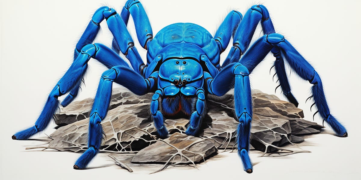 Brain Parasites, Pandas, Blue Tarantulas - by Claudia Brady