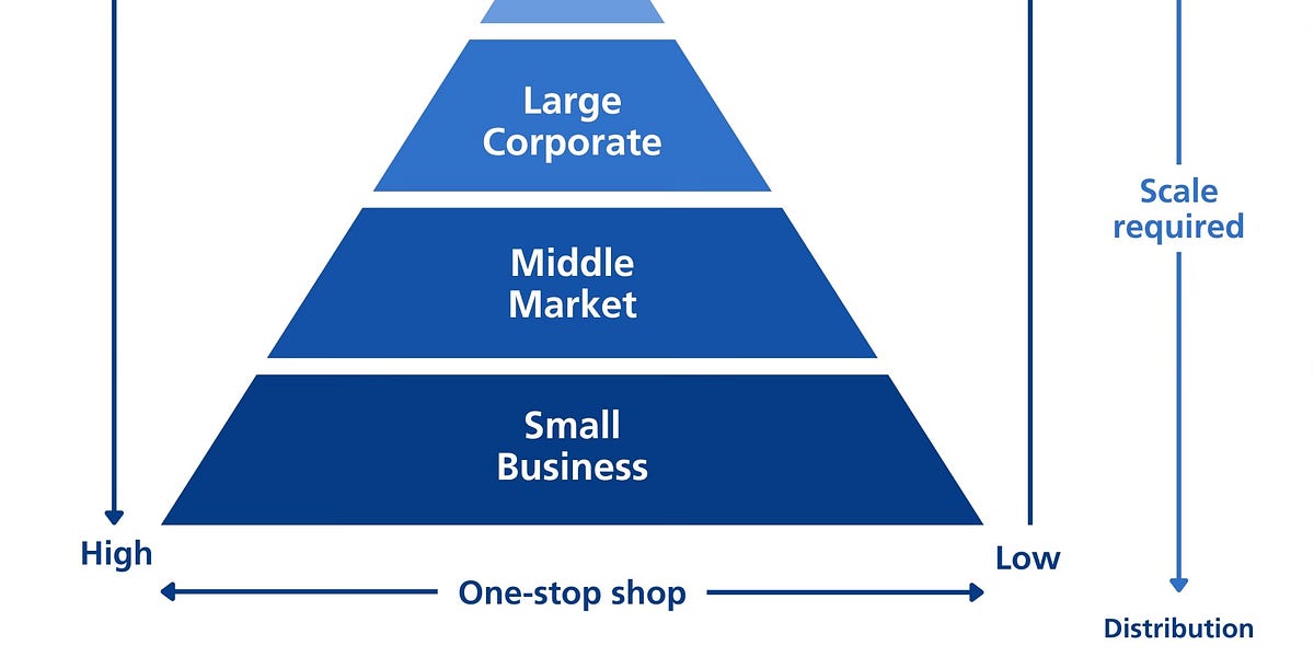 The structure of B2B payments markets