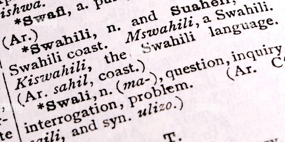 Harmonizing Through Language: Swahili as East Africa's Cultural Catalyst
