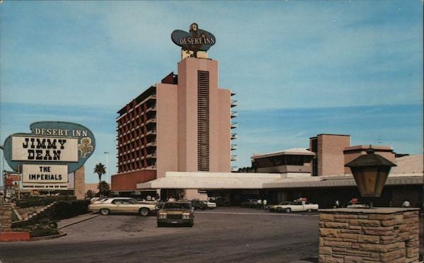 Howard Hughes and the Desert Inn - by Geoff Schumacher