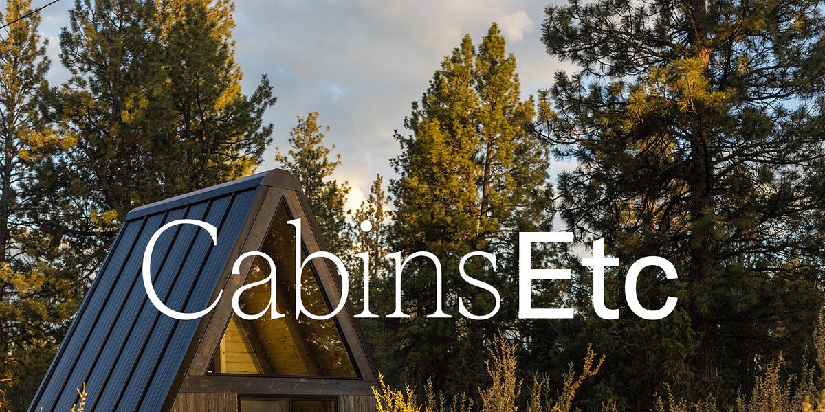 Friday Cabins #75: Portable A-Frame Cabins
