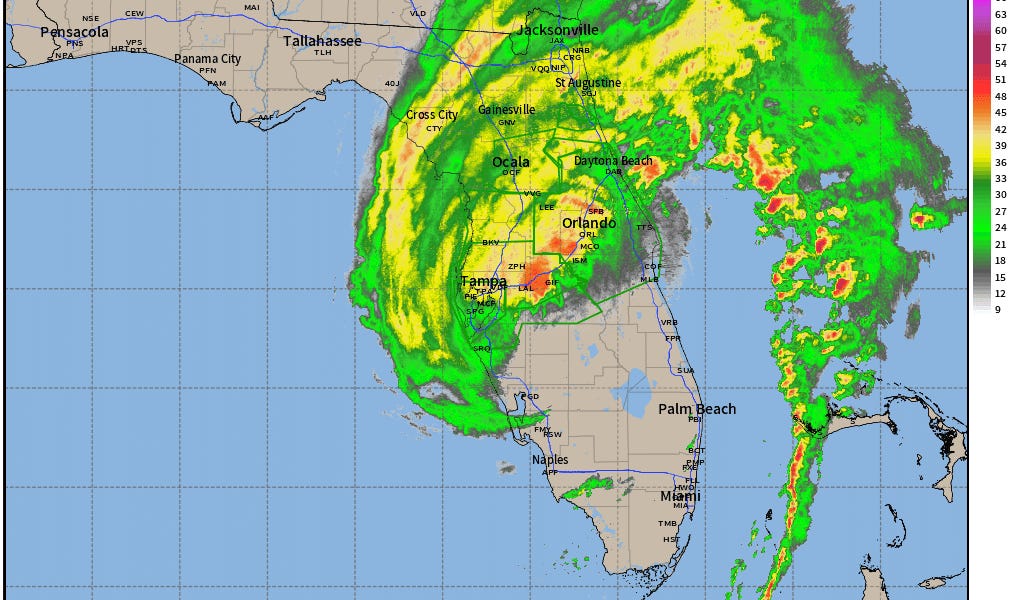 WeatherTiger's Hurricane Milton Landfall Live Blog [Last Post: 12:50 a.m.]