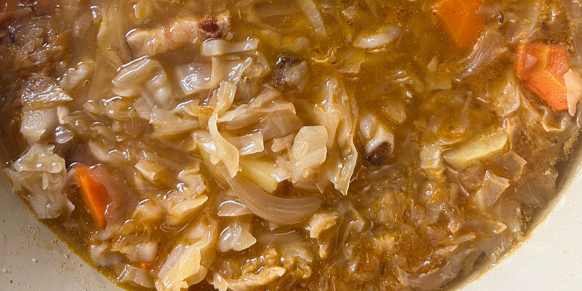 Issue #86: Two Cabbage Soups - by Mitchell Davis