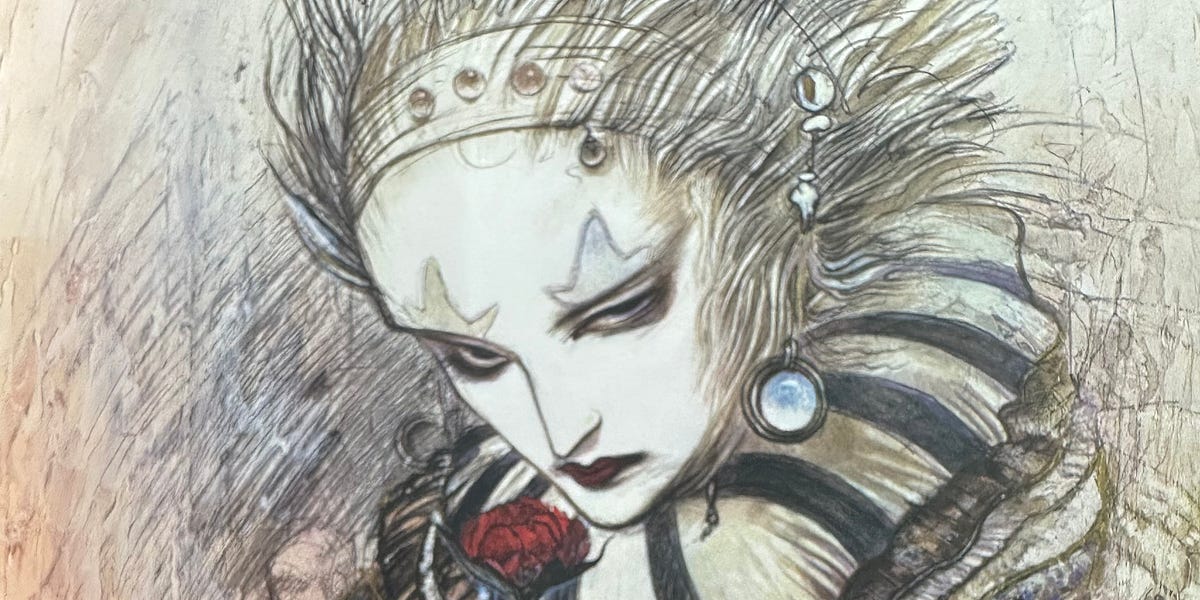 Yoshitaka Amano - Astraleyez thee Bibliomancer