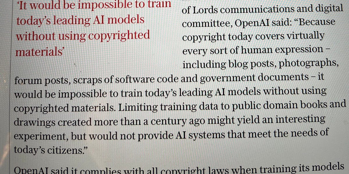 The desperate race to save Generative AI - by Gary Marcus The desperate race to save Generative AI - by Gary Marcus