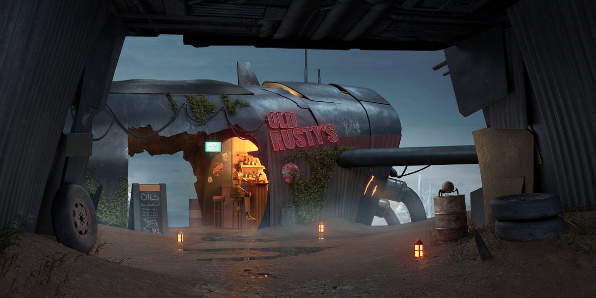 Dark Shore - by Jonathan McAdam Fisk - RevFisk.com