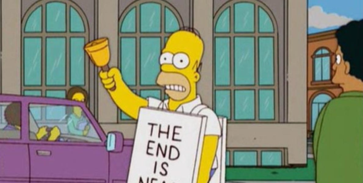 The End Is Nigh - by Derek Pharr - Chief Rabbit