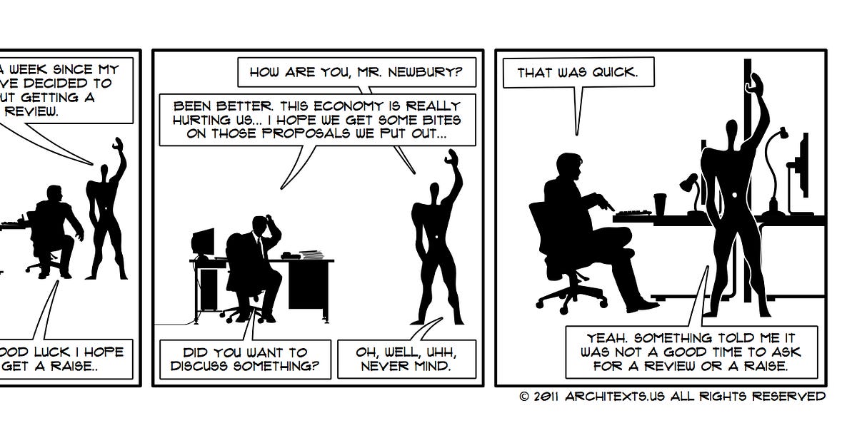 Performance Reviews II - by Modulor Man