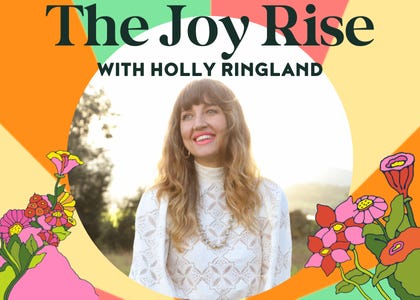 The Joy Rise has arrived + coming to creativity sideways