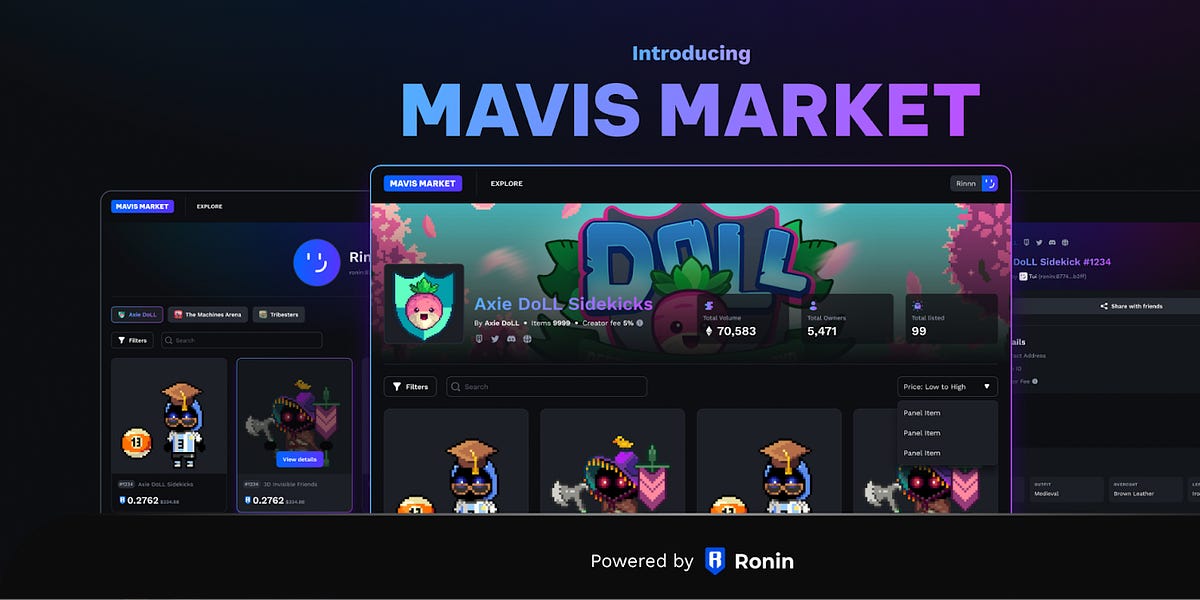Introducing: Mavis Market! - by Axie Infinity