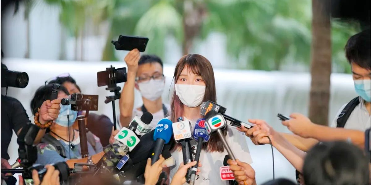 Agnes Chow chooses exile as Hong Kong police warn ‘no return’ for ...