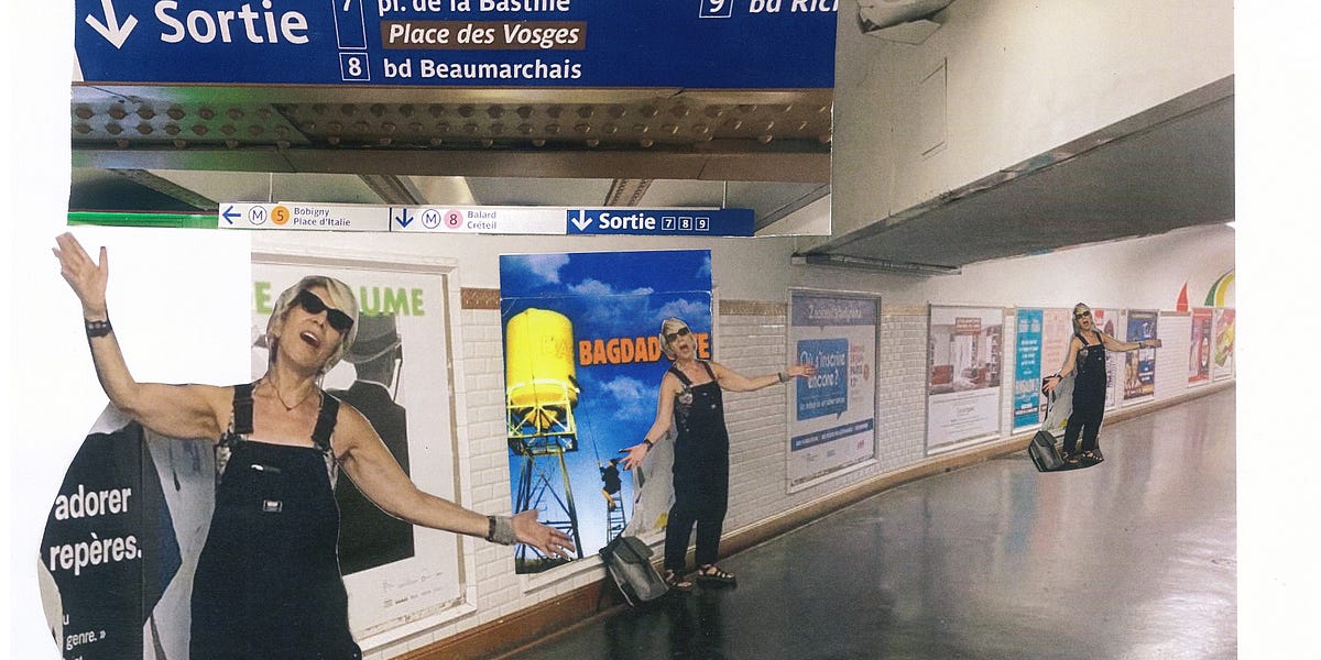 Singing on the Paris metro - Leticia Maura