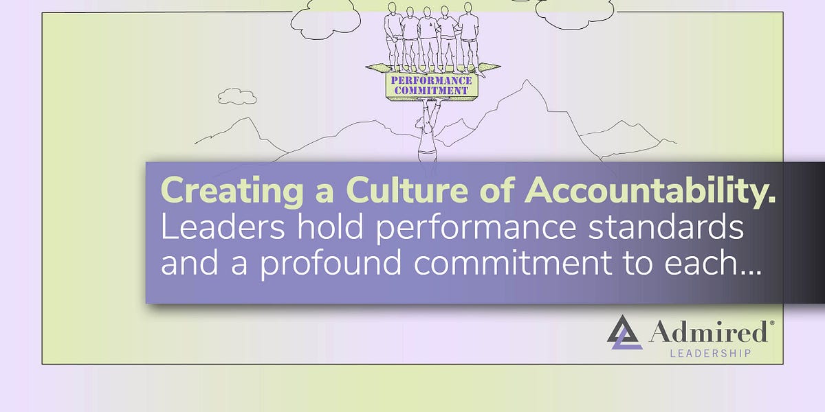 Creating a Culture of Accountability