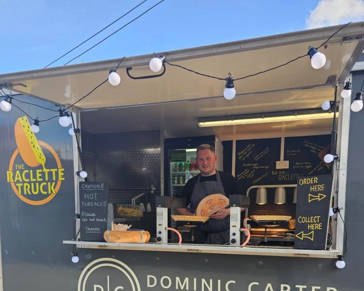 New Suffolk street food van The Raclette Truck launches