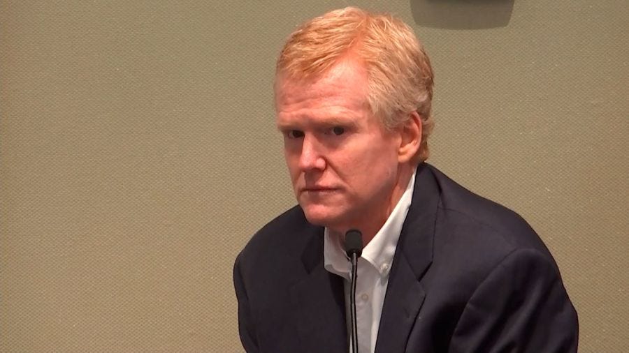 Alex Murdaugh testifying in his double murder trial