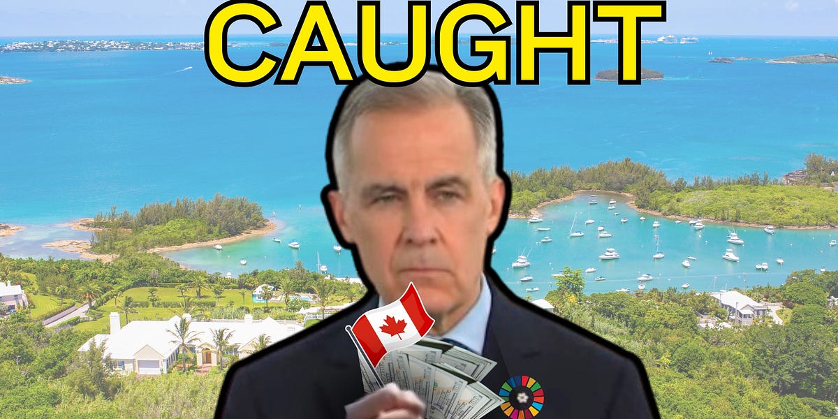 Rich Banker Man Mark Carney Caught by CBC & CTV Dodging Taxes