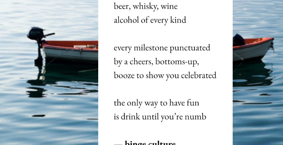 binge culture - by Tasmin - Lagom Lines