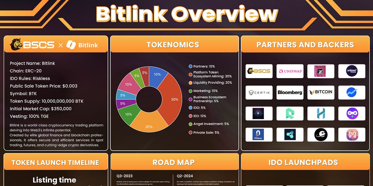 💎 BITLINK PROJECT OVERVIEW💎 - BSCS Newsletter